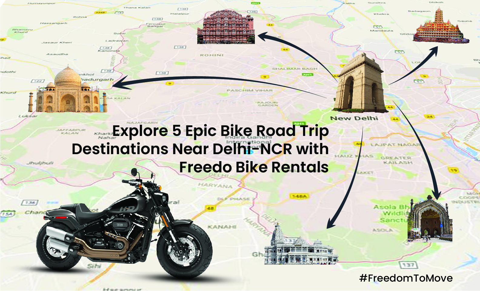 Freedo: Bike Rentals | Two Wheelers Rentals App